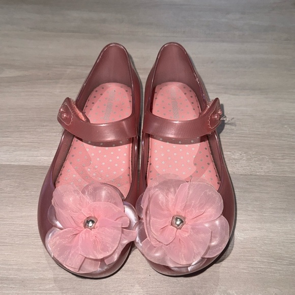 Mini Melissa | Shoes | Euc Mini Melissa Ultra Girl Chic Bb Pink Little ...